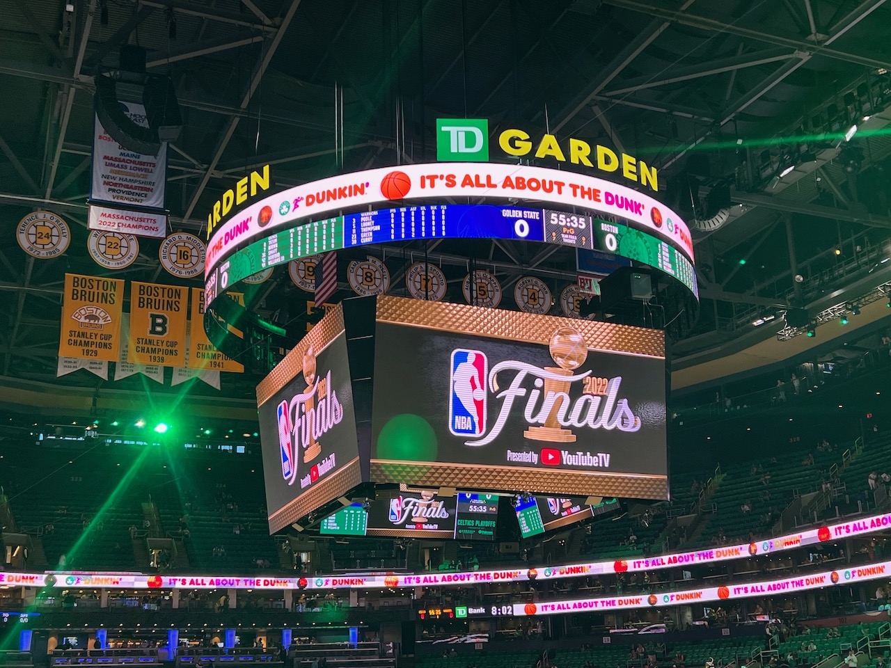 Photo Essay: Boston, SF arenas shine during NBA Finals - Stadium Tech ...