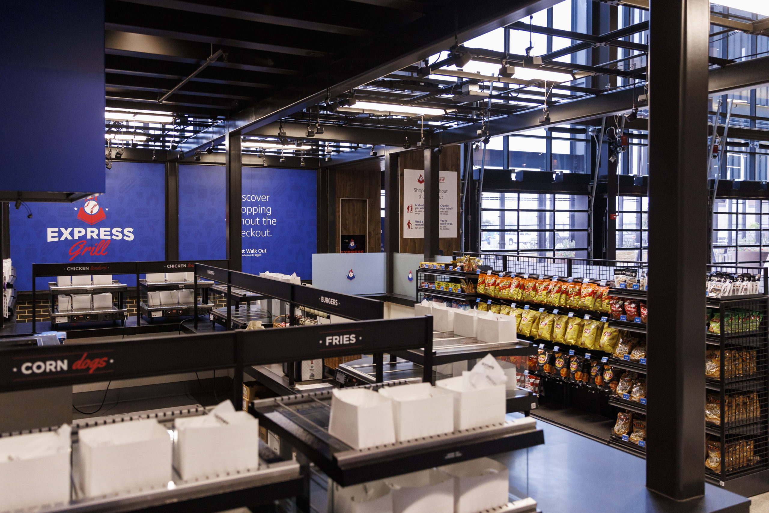 Globe Life Field opening two Amazon 'Just Walk Out' stores - Stadium ...